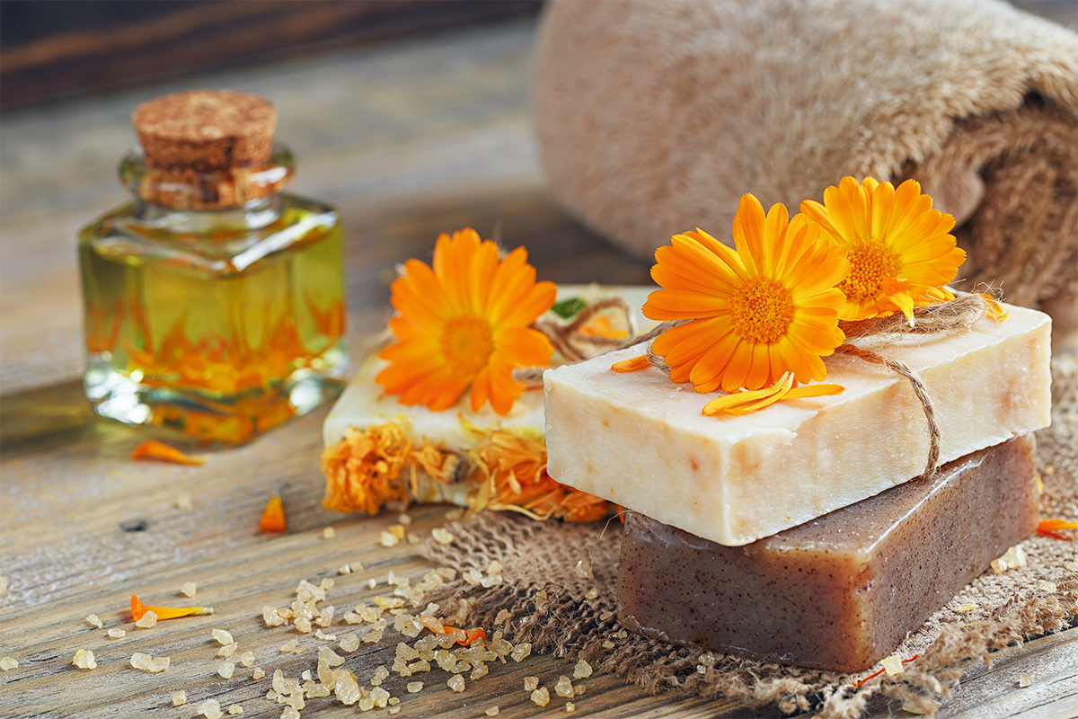 Los mejores beneficios del jabón de caléndula