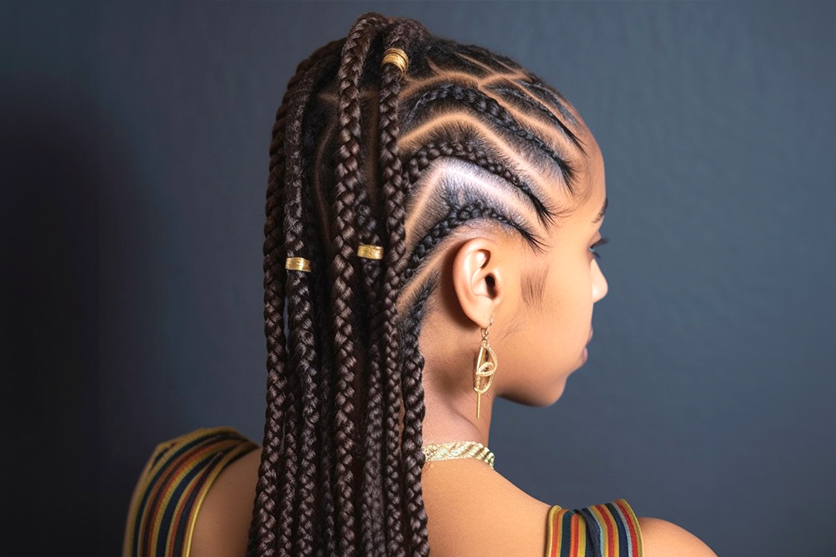 ¡Sal de la monotonía! Te damos ideas de peinados con trenzas africanas