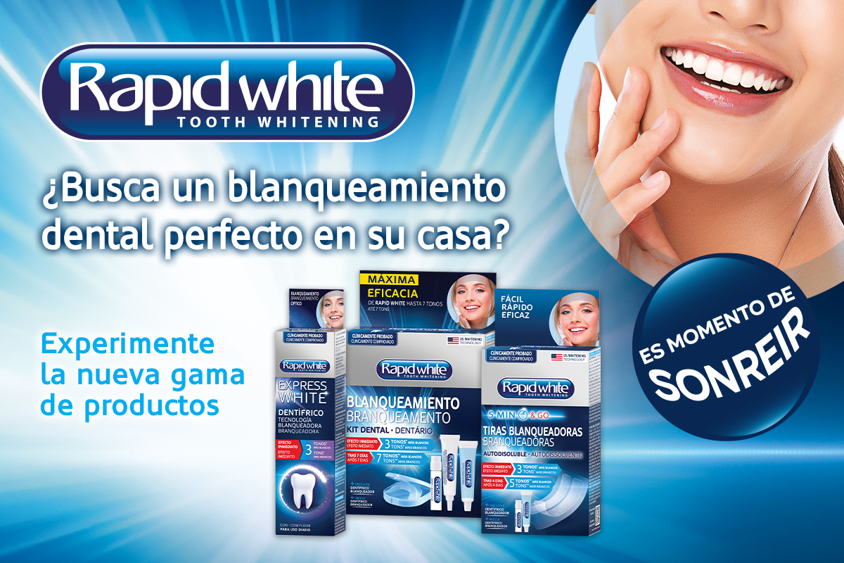 Rapid White: sonrisa brillante, salud radiante: cuida tu bienestar sin ...